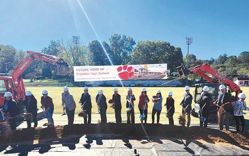 Franklin High School groundbreaking | The Franklin Press, Franklin ...